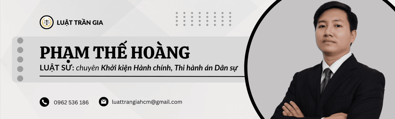 Luật Trần Gia, Luật sư Giỏi, Uy tín tại Tp. Hồ Chí Minh